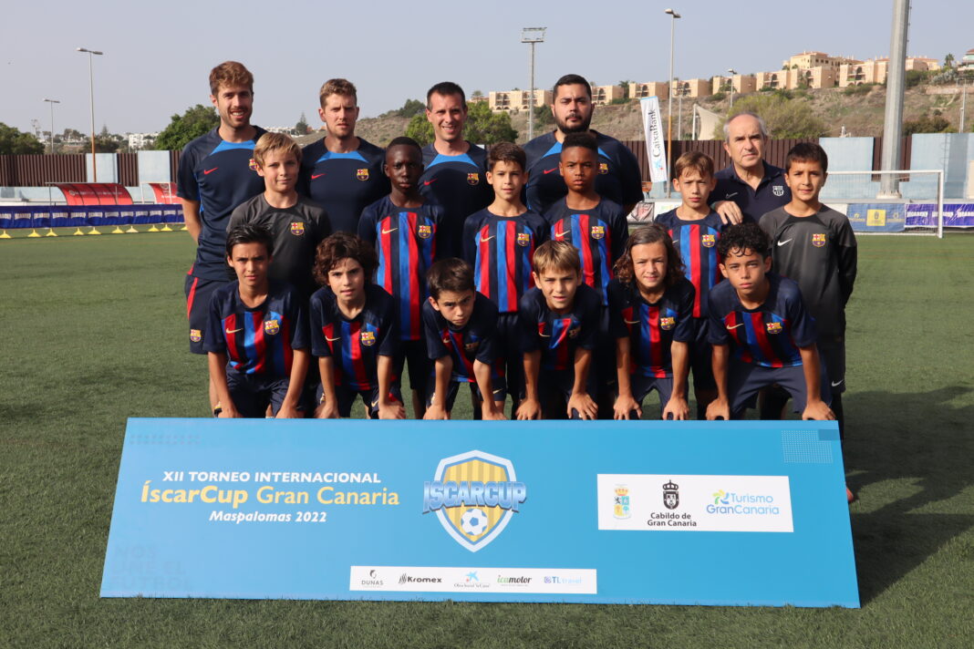FC Barcelona alevín, campeón de la ISCAR Cup Maspalomas 2022 - Valencia ...