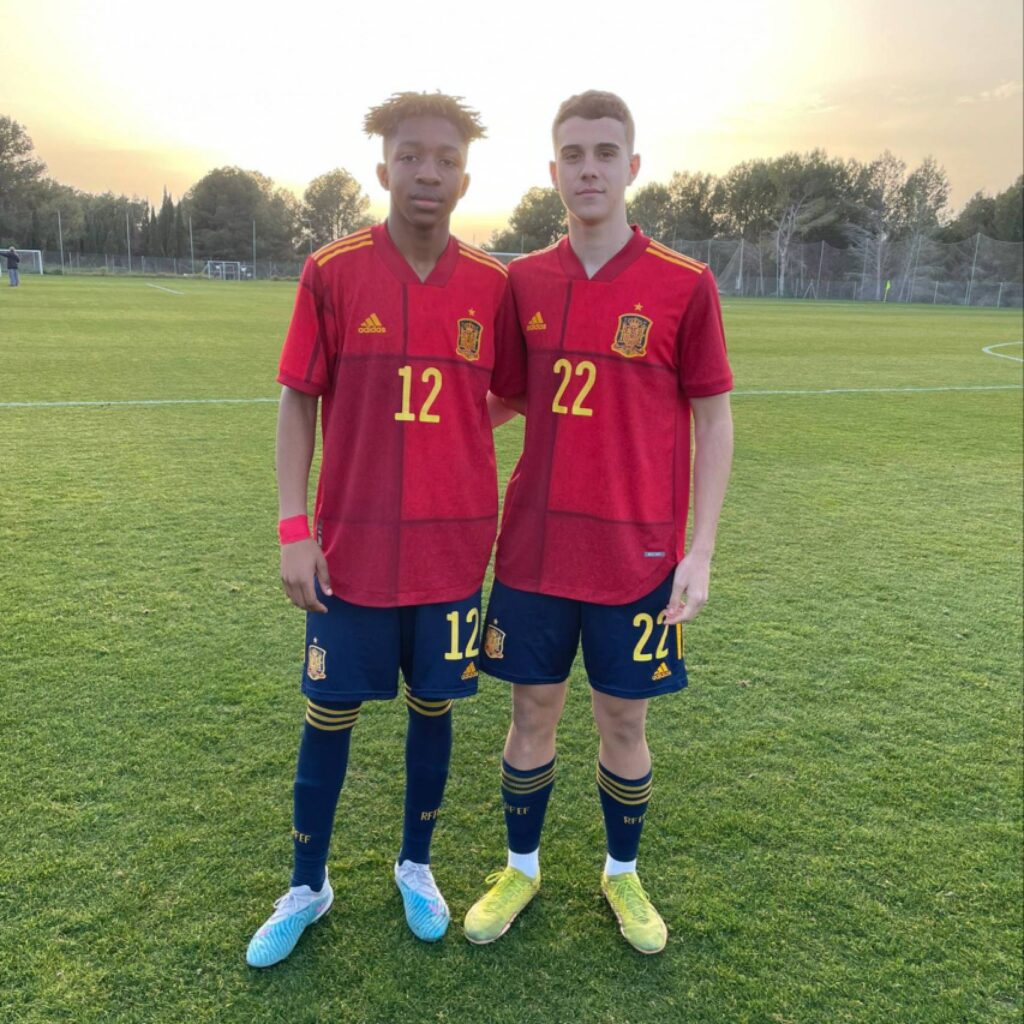 Debut de Carlos Alós y Gerard Luque con España sub16 - Valencia Base