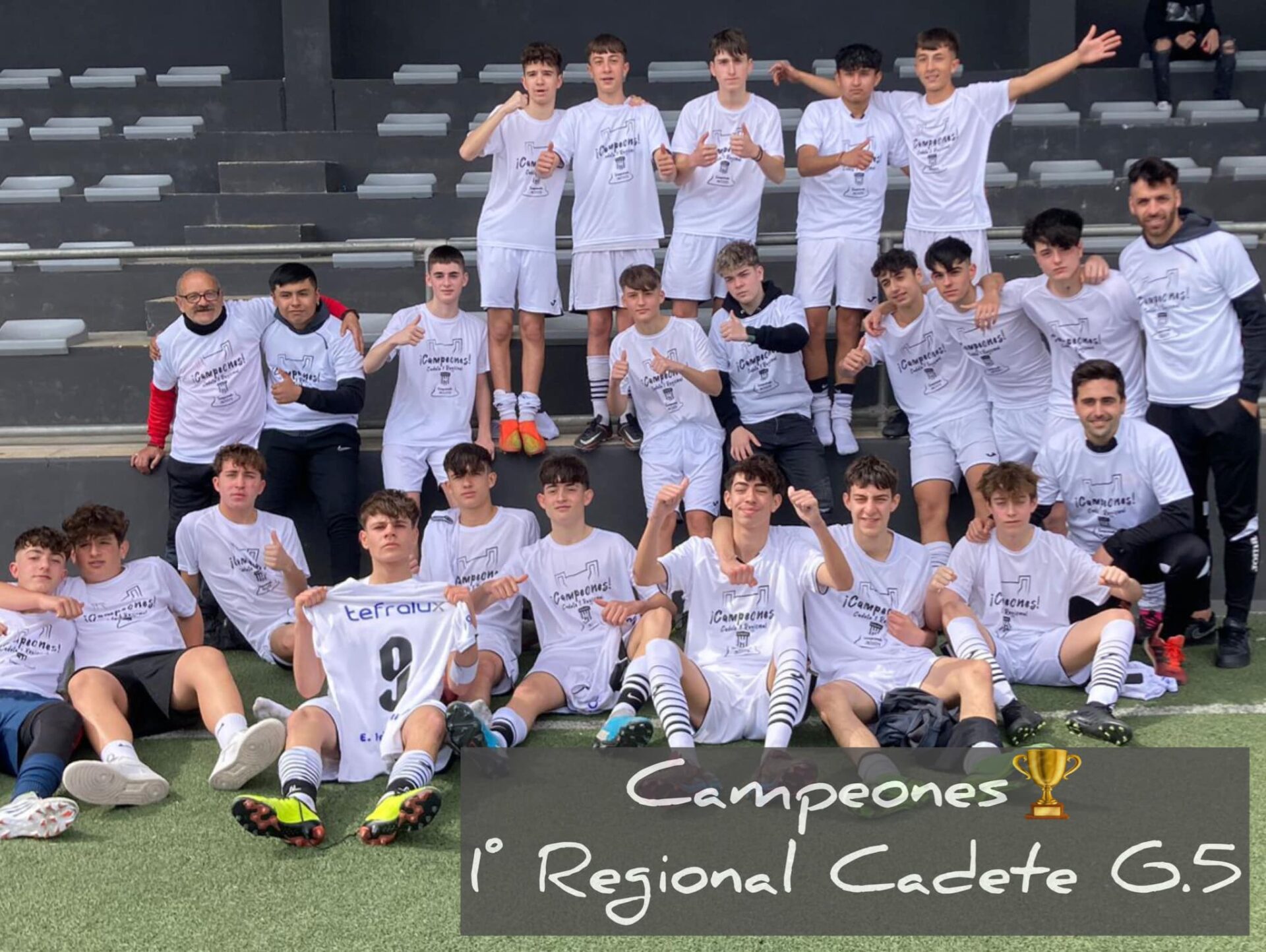 El CD Buñol A campeón en la Primera Cadete - Valencia Base